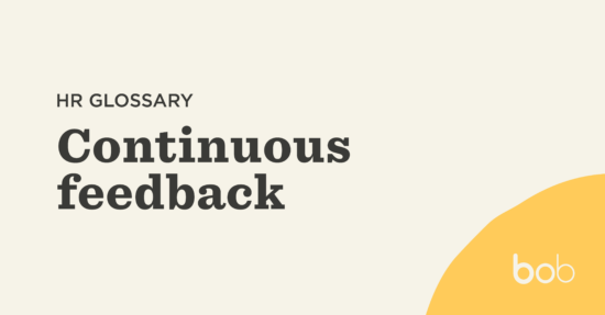 What is continuous feedback? | HiBob