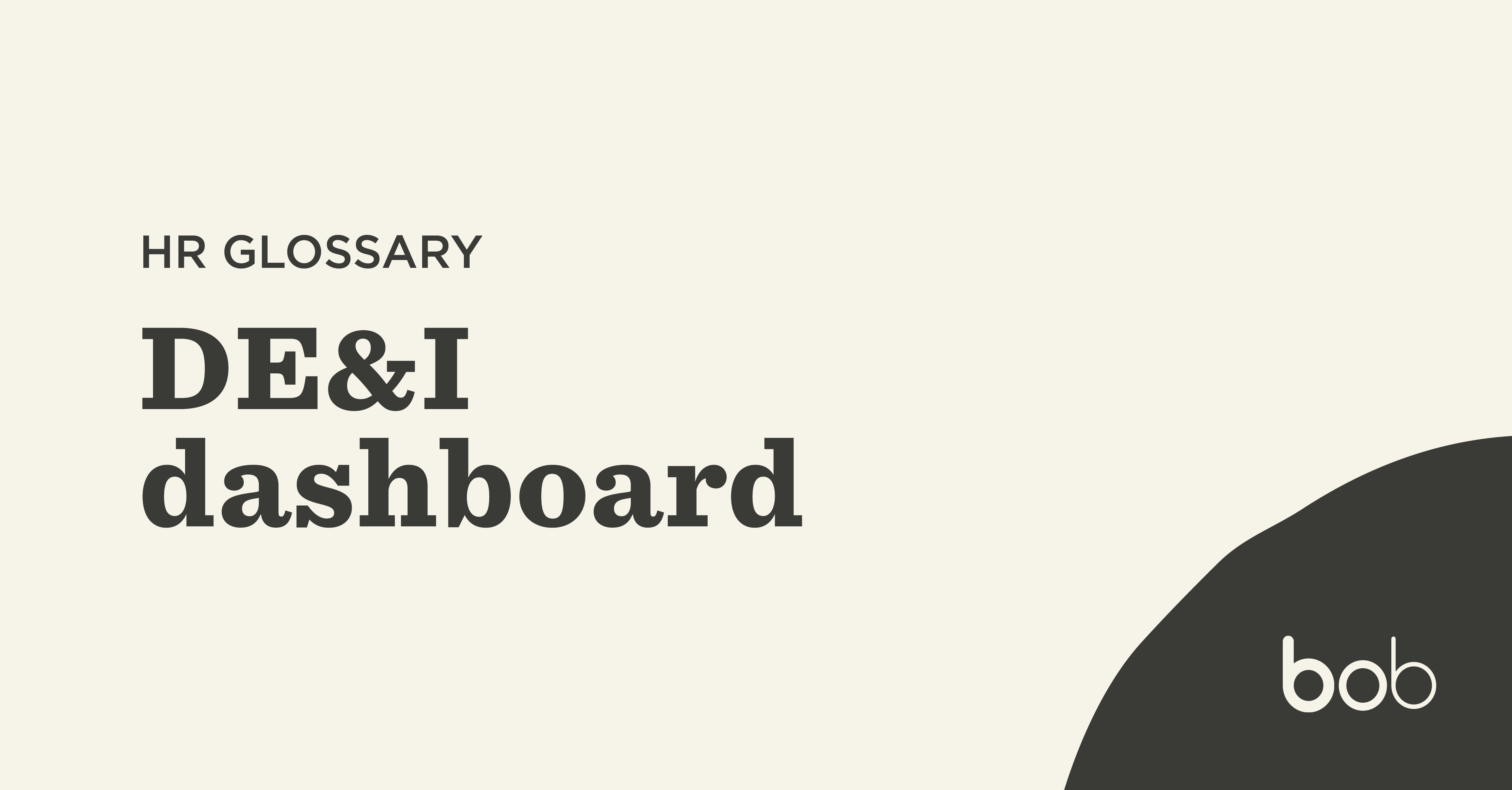 What is a DE&I dashboard? | HiBob