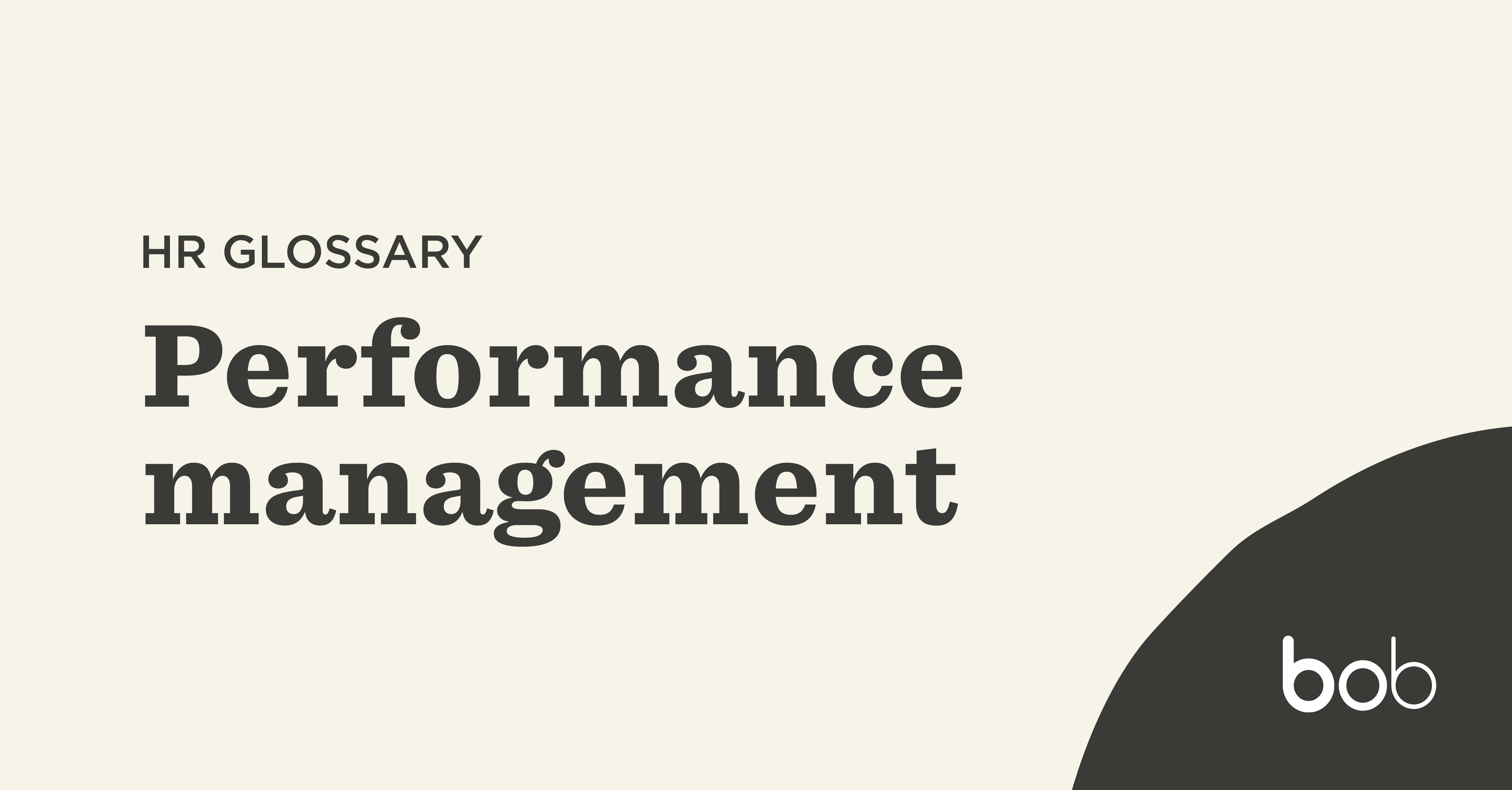 What is performance management? | HiBob
