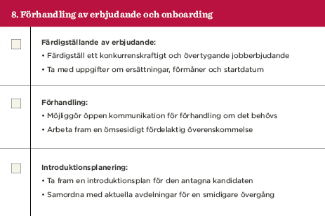 Optimera rekryteringen: En 8-stegs guide för framgång