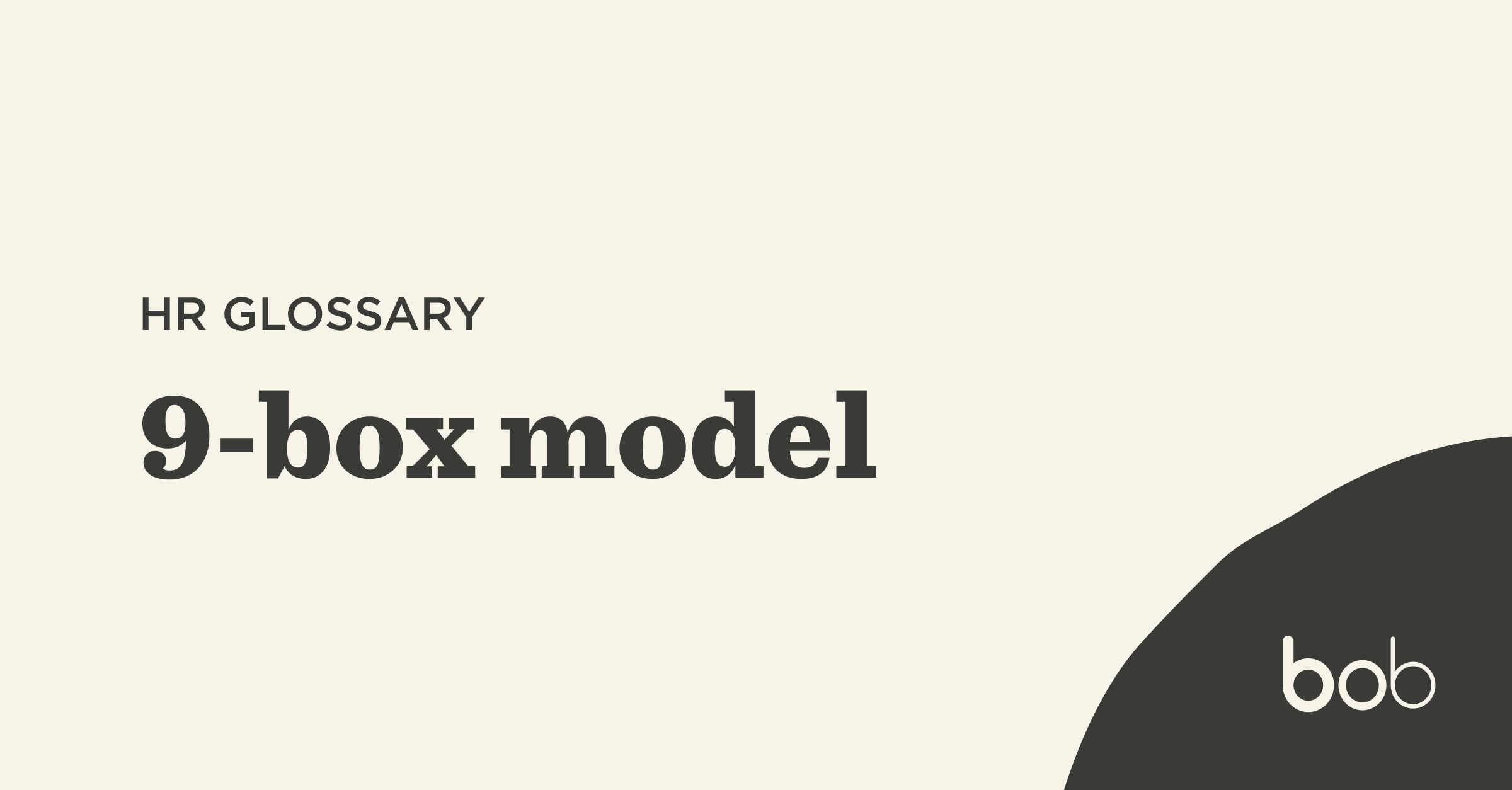 What is the 9-box model? | HiBob