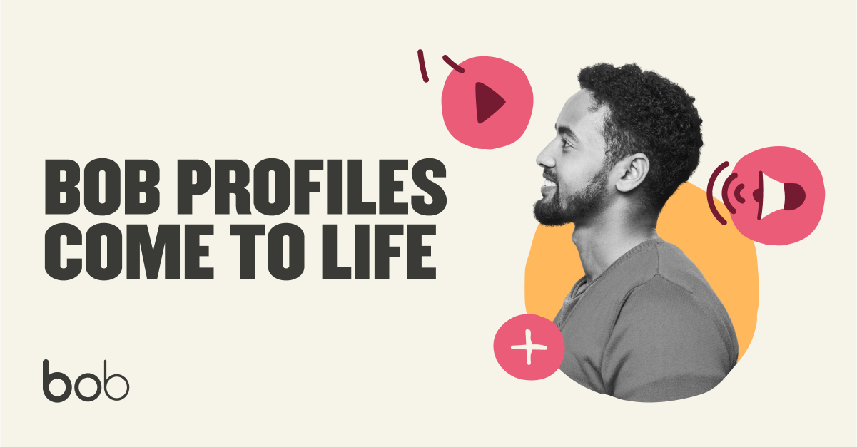 Bob's new audio & video features boost a sense of belonging