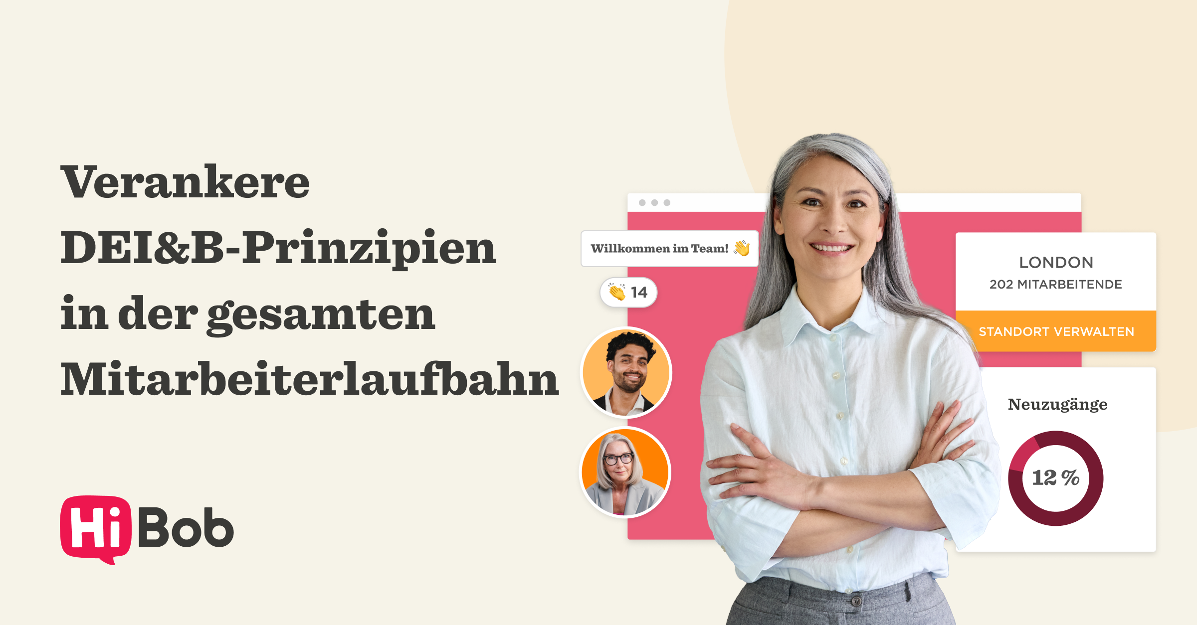 Software für Diversität und Inklusion | DEI&B-Tools | HiBob