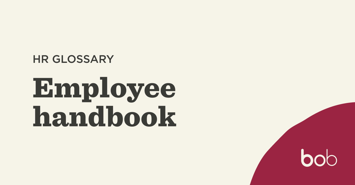 What is an employee handbook? | HiBob