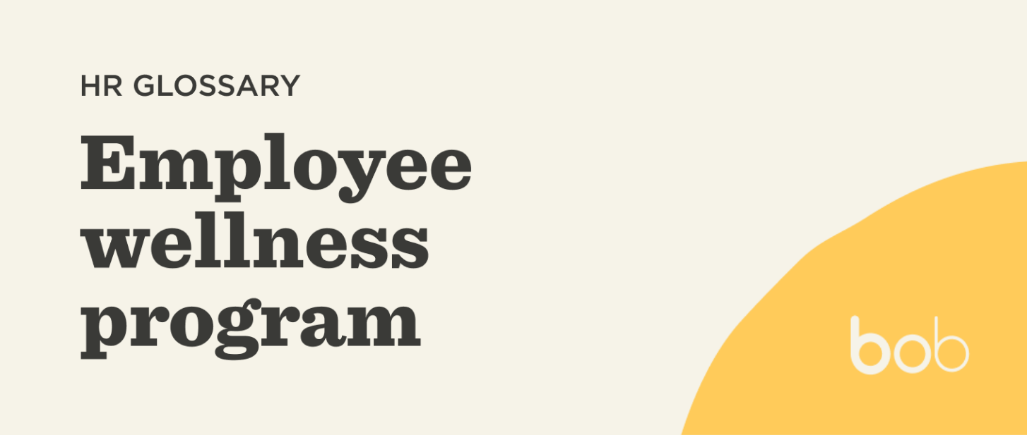 What is an employee wellness program?
