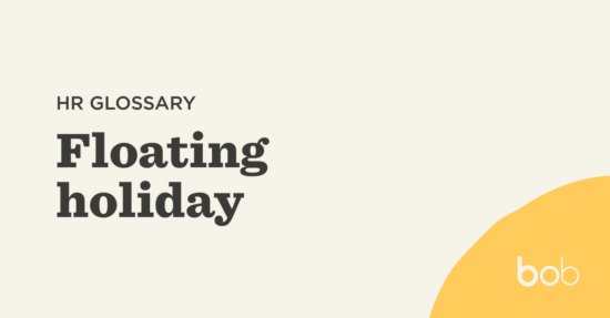 What is a floating holiday?