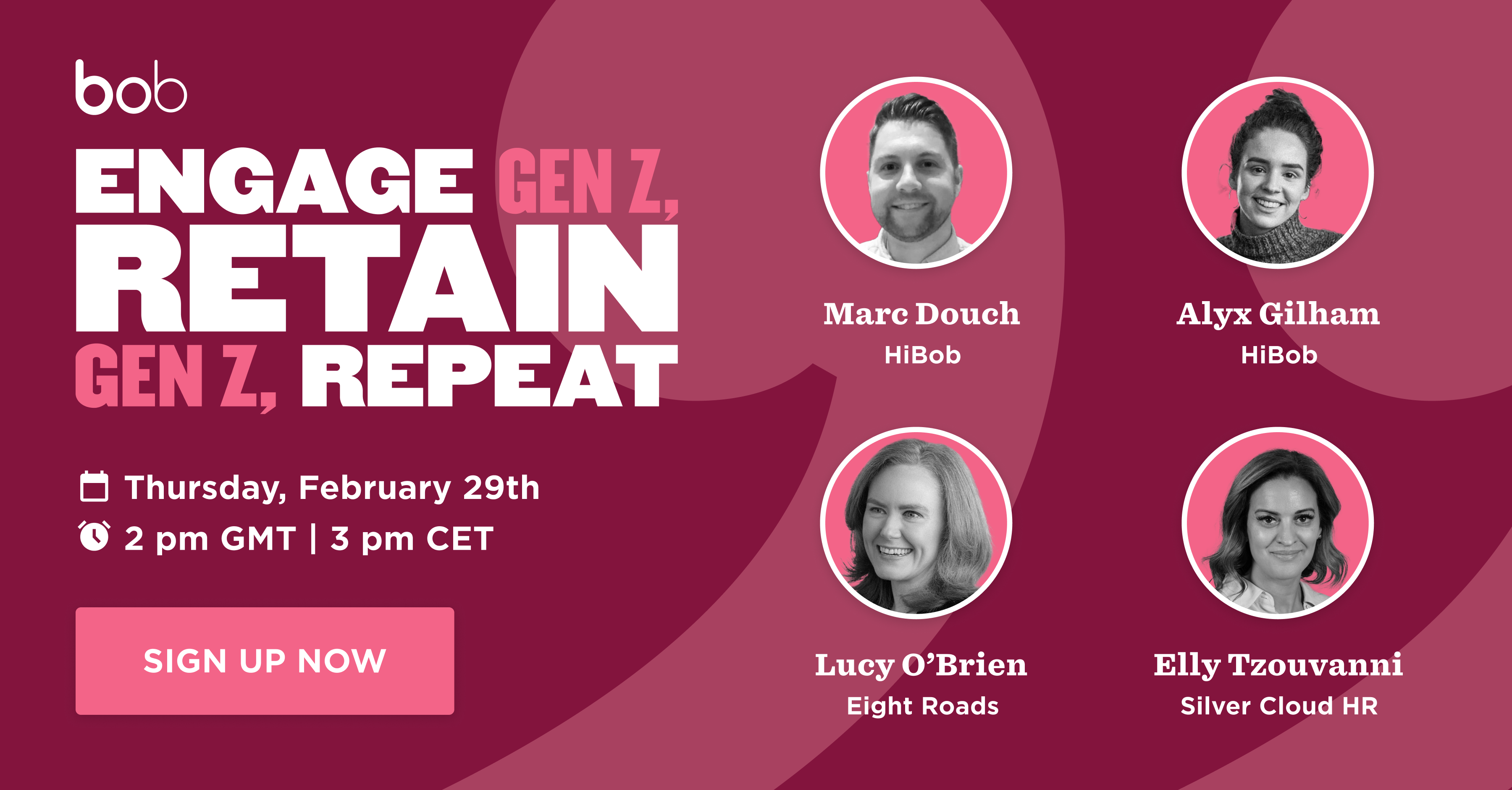 Engage Gen Z, Retain Gen Z, Repeat. | HiBob Engage Gen Z, Retain Gen Z, Repeat. | HiBob