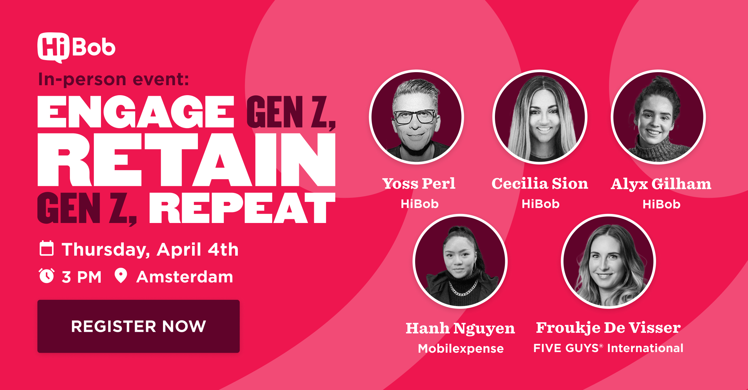 Engage Gen Z, Retain Gen Z, Repeat: Live in Amsterdam | HiBob Engage Gen Z, Retain Gen Z, Repeat: Live in Amsterdam | HiBob