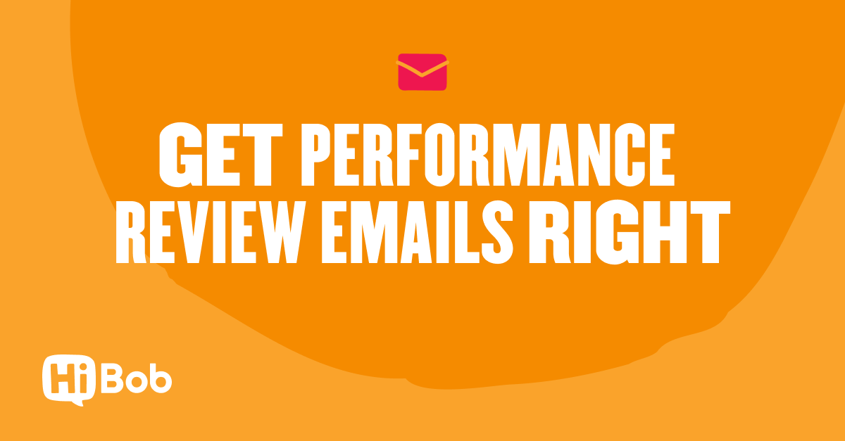 16+ employee performance review email templates | HiBob