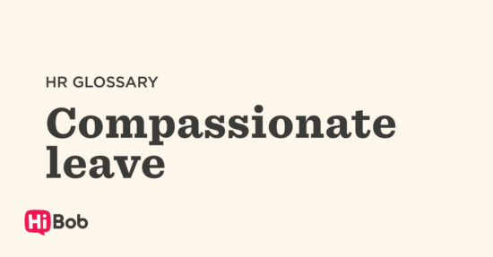 What is compassionate leave & how does it work?
