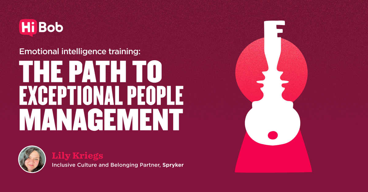 Emotional intelligence training: Enhancing people management