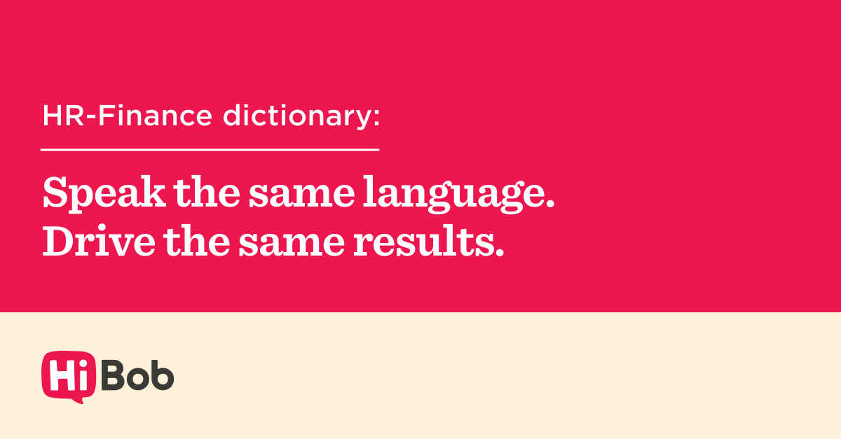 HR–Finance dictionary for better team alignment | HiBob