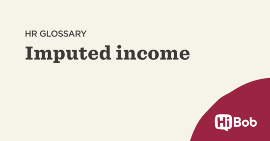 What is imputed income? | HiBob