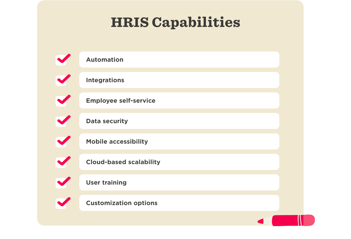 HRIS requirements checklist: Must-have HRIS features | HiBob