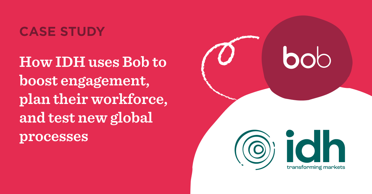 IDH boosts engagement, workforce planning, and global process testing ...