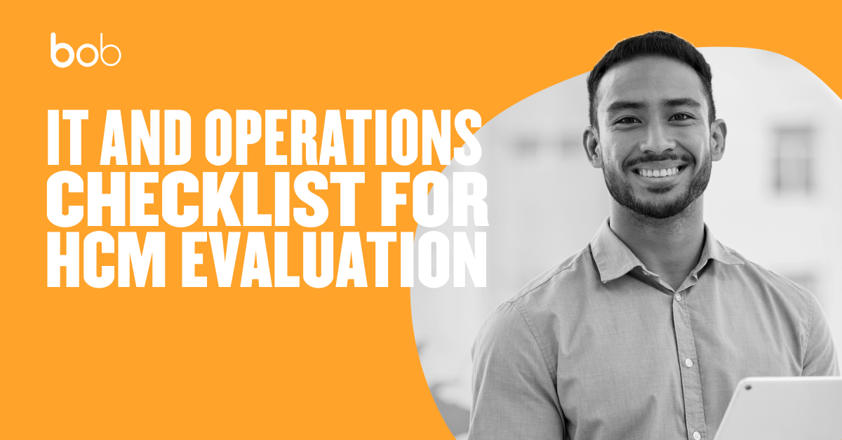 HCM checklist for IT and operations | HiBob