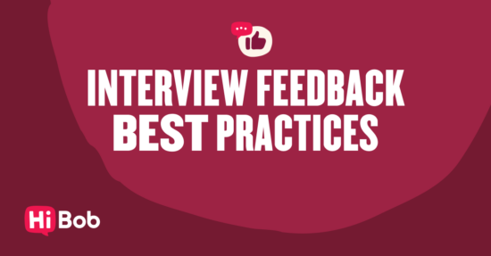 Inspirational interview feedback examples | HiBob