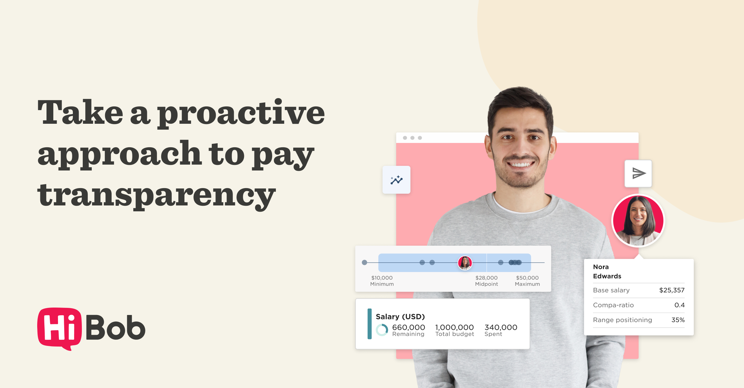 Close pay gaps with our pay transparency solution | HiBob
