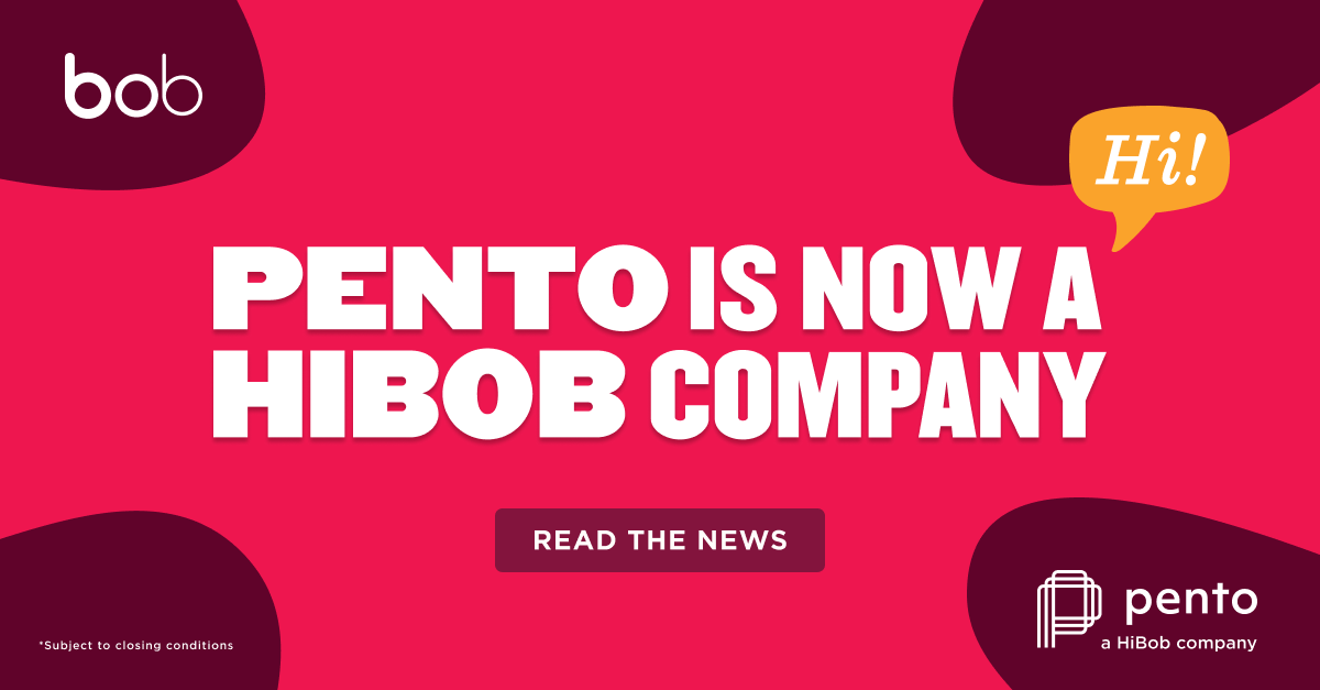 Glad you’re here: Welcoming Pento to the HiBob village