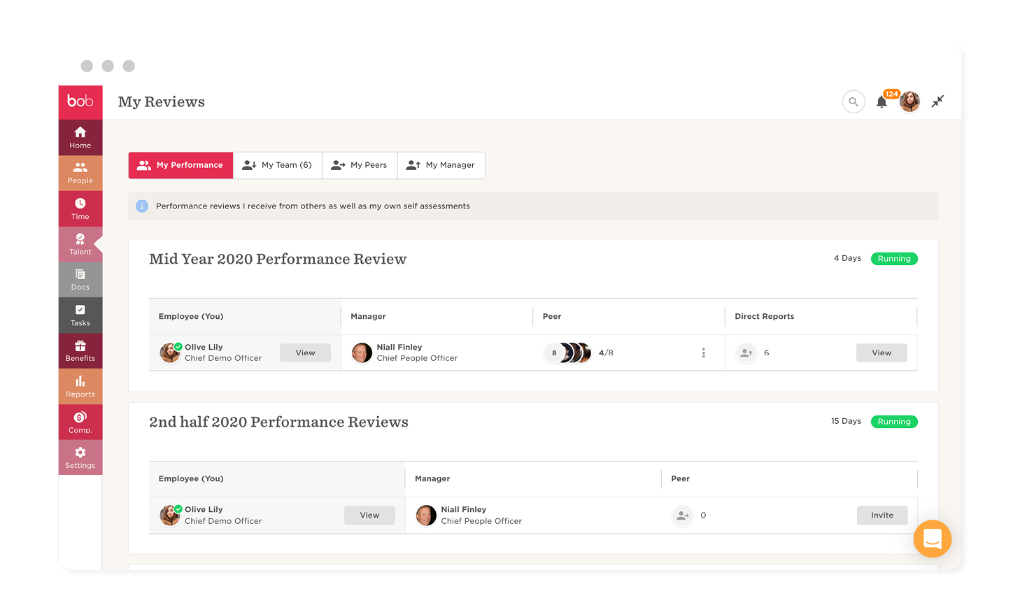 Performance management templates for easy effective cycles - Hibob