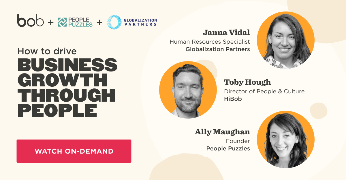 How to drive business growth through people | HiBob
