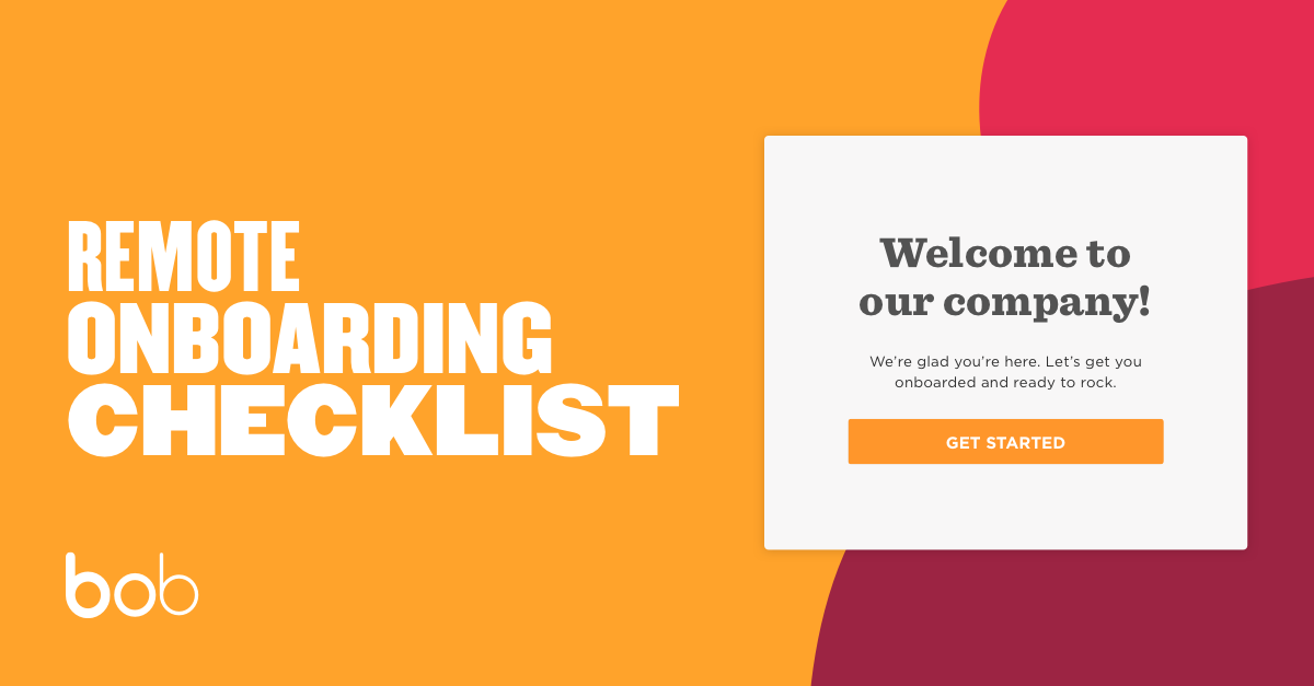 Remote onboarding checklist | HiBob