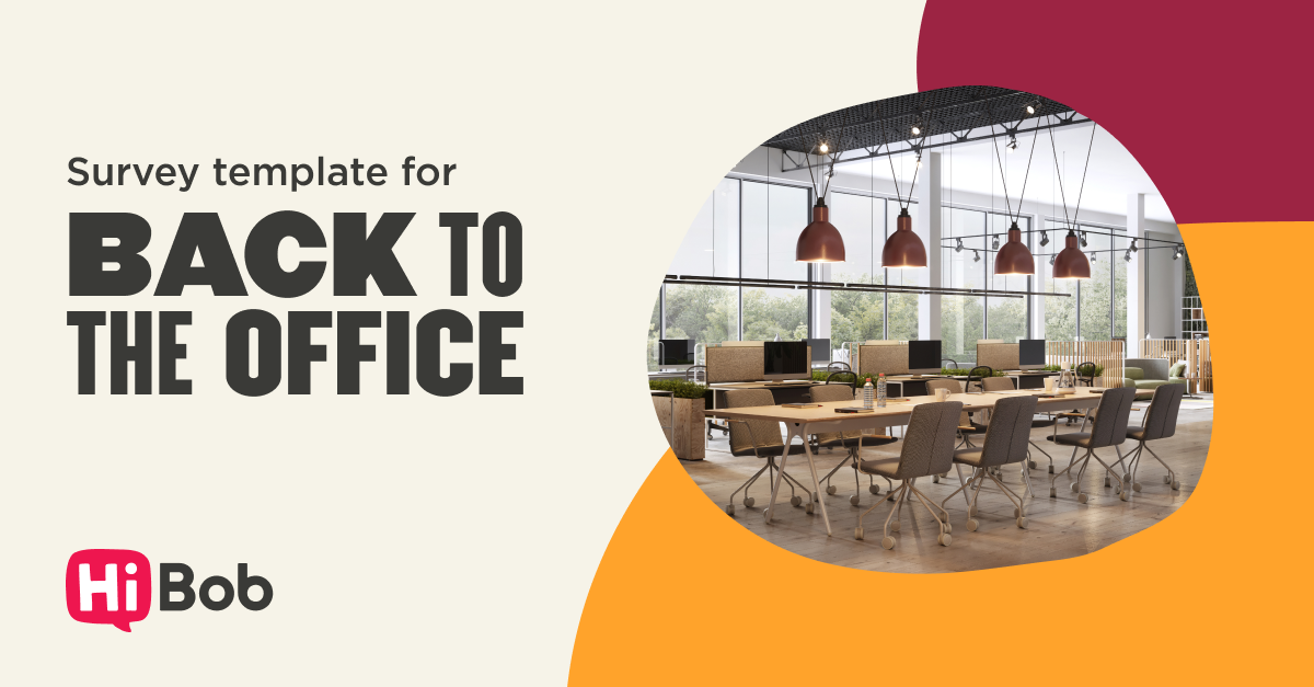 Return to office survey: Questions and template | HiBob