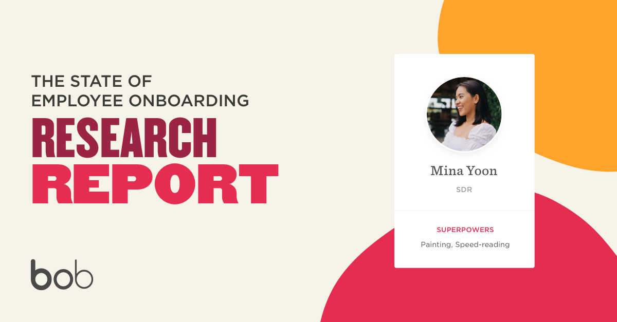 The state of employee onboarding research | HiBob