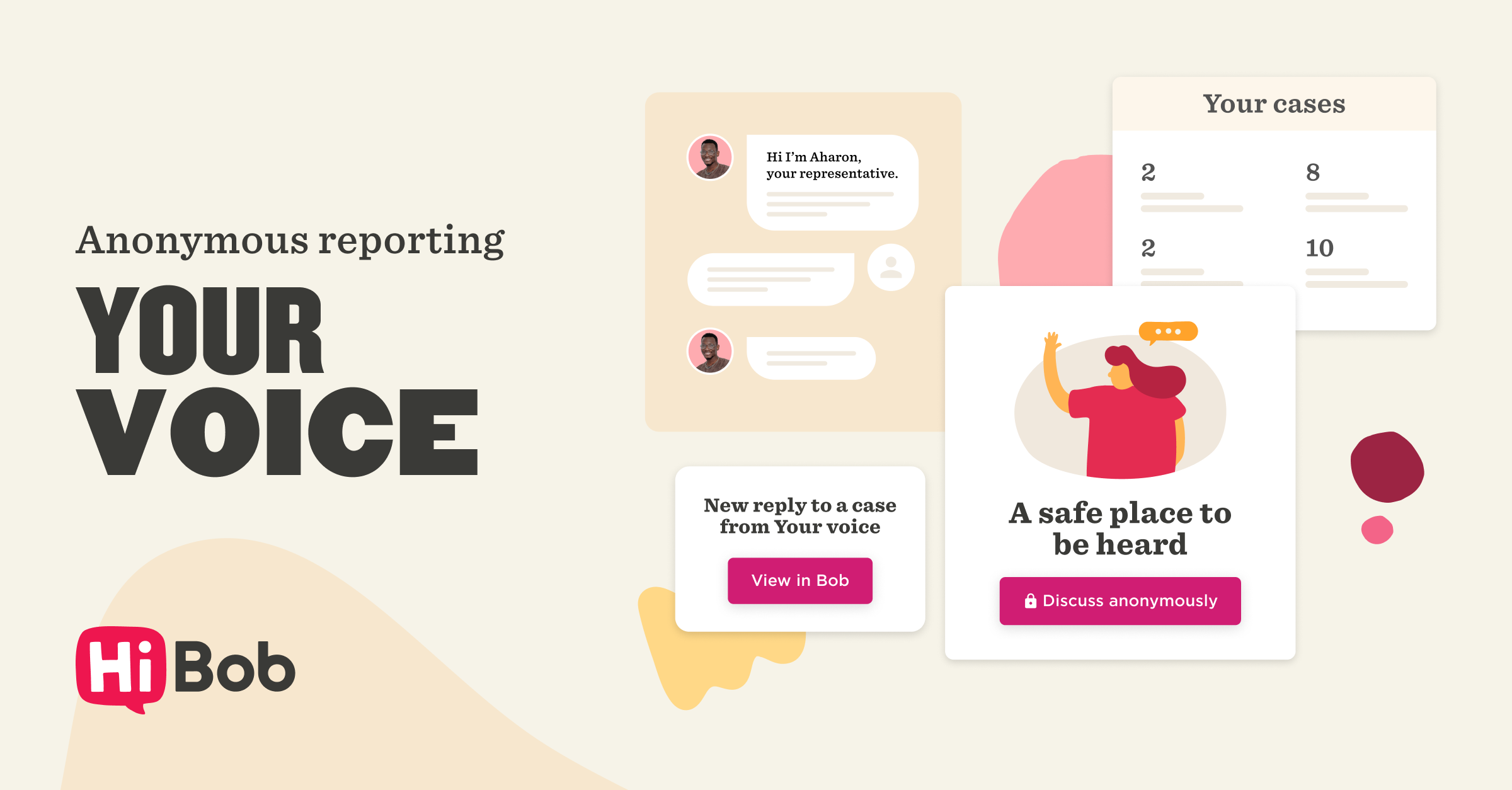 Your Voice: Anonymous reporting system | HiBob