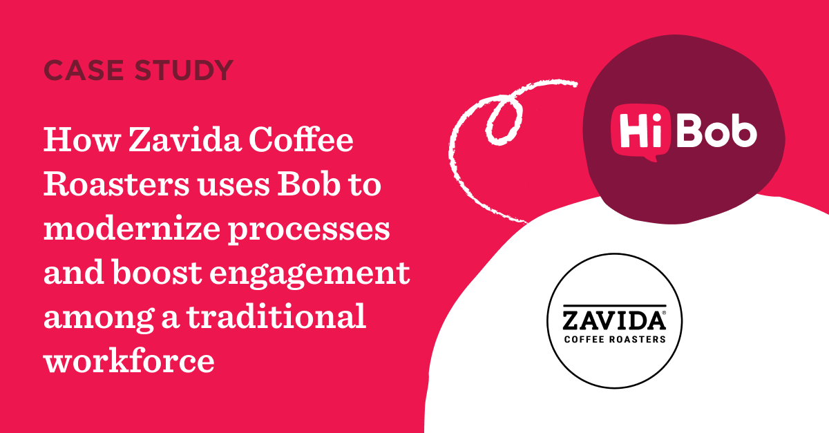 How Zavida uses Bob to modernize HR processes